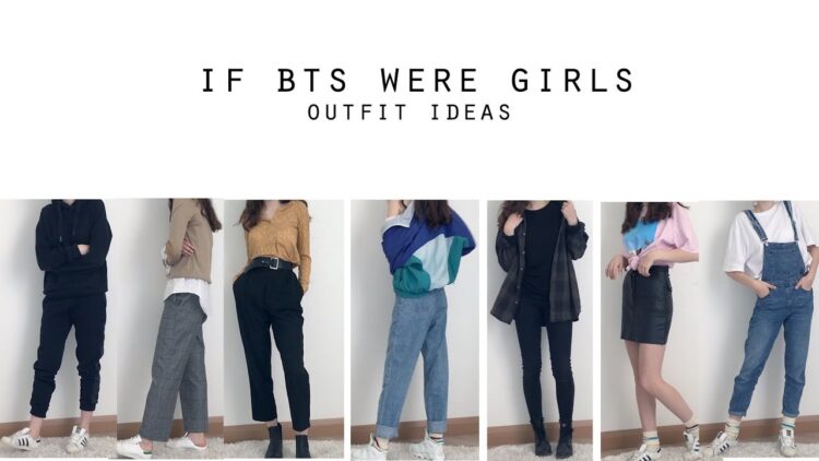 If bts were girls ・outfit ideas - Celebrity Fashion Style