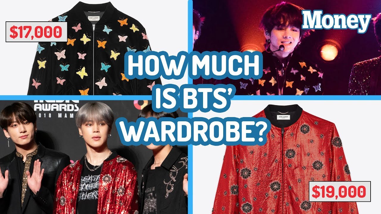 The Most Expensive Outfits BTS Has Worn | Money - Celebrity Fashion Style