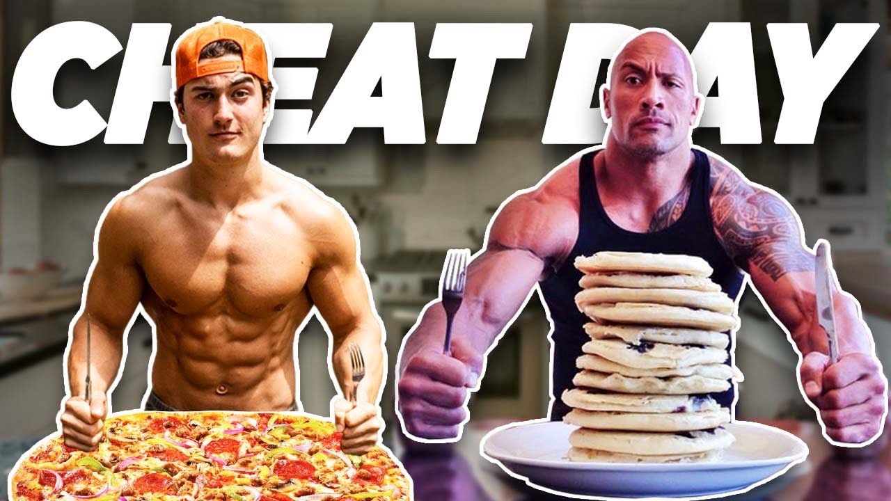 BODYBUILDER TRIES THE ROCK’S 7,000+ CALORIE CHEAT DAY CHALLENGE ...