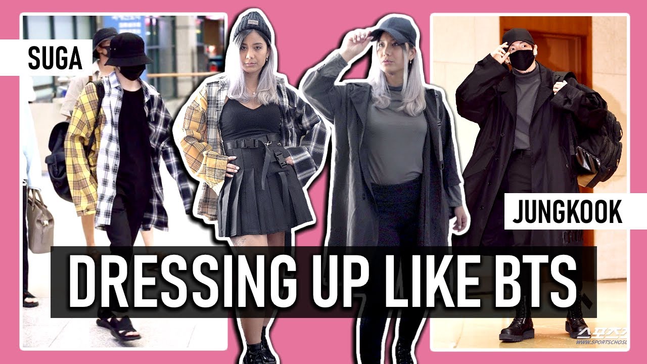 DRESSING UP LIKE BTS MEMBERS | Affordable Yesstyle Clothes - Celebrity ...