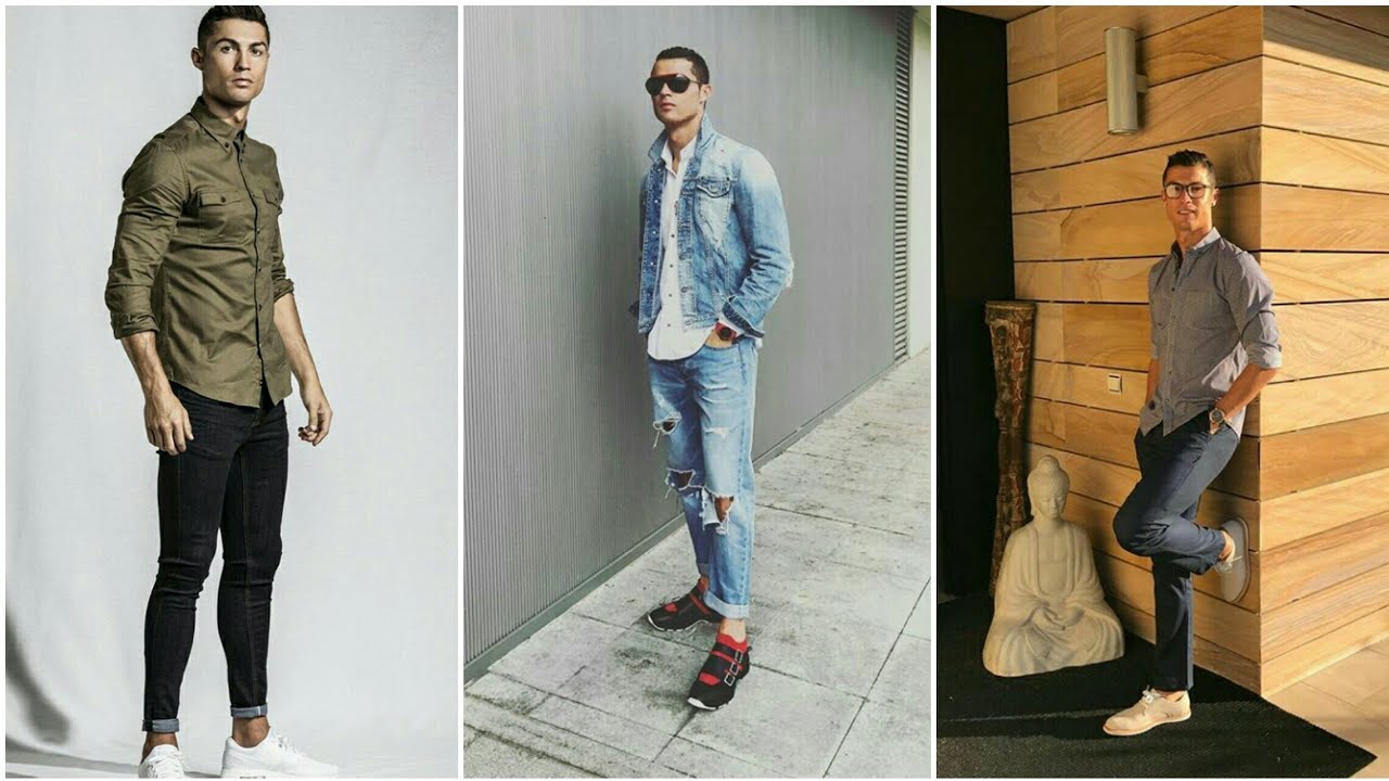 See how to coordinate clothes cristiano ronaldo - Celebrity Fashion Style