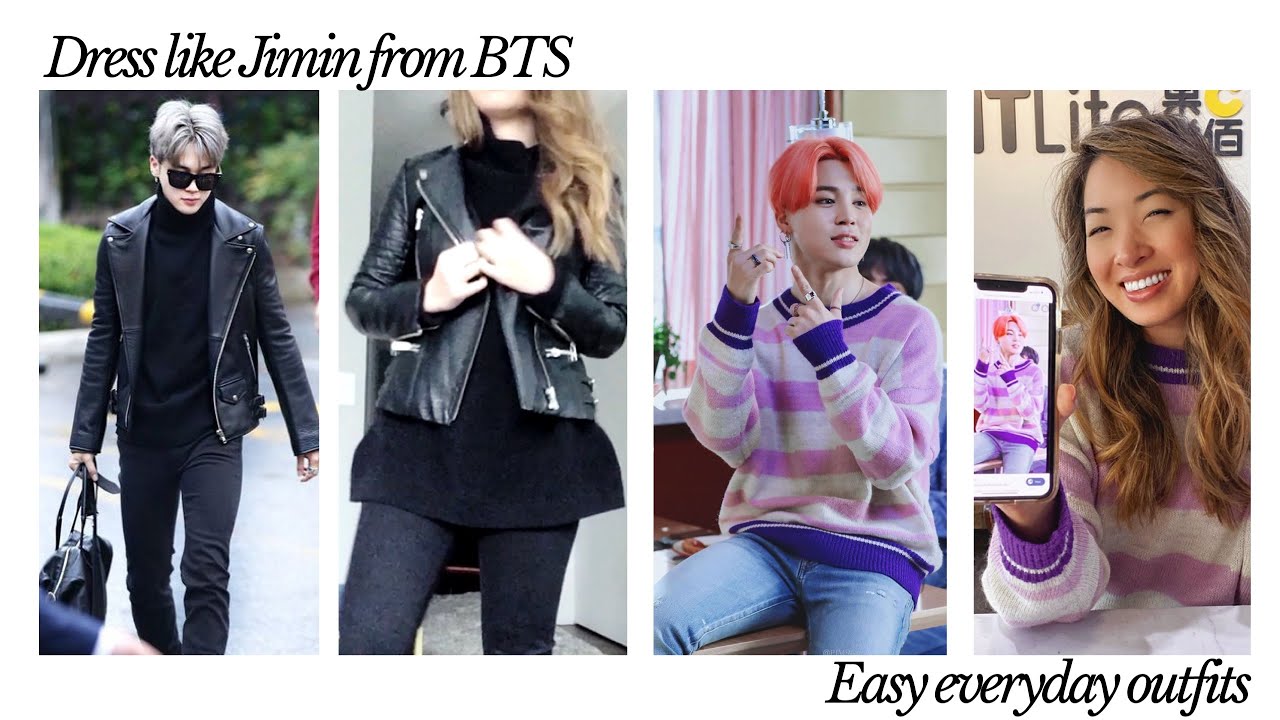 Jimincore! How to: Dress like Jimin 박지민 from BTS! | BTS Jimin Style ...