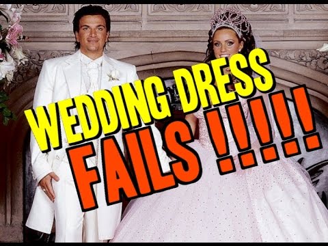 13 Celebrity Wedding Dress Fails - Celebrity Fashion Style