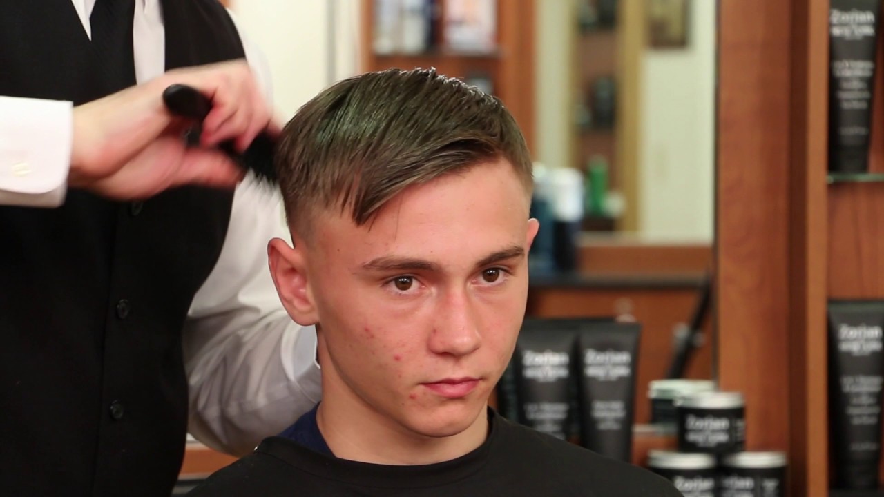 How To Style David Beckham Side Part Haircut - 1940's Clipper Cut ...