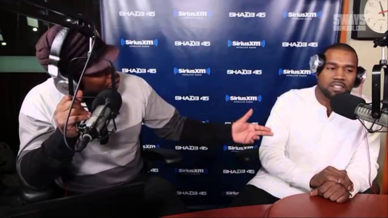 KANYE WEST Flips Out on Sway in The Morning Interview HD - Celebrity ...
